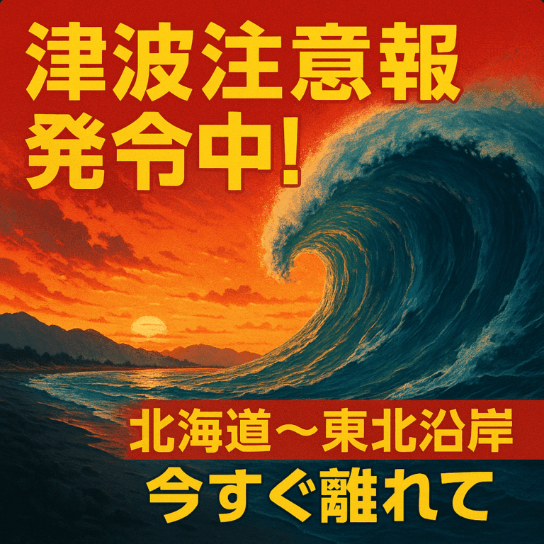 【続報・津波情報】カムチャッカM8.8地震で発生した津波に備える7月30日の満潮＆高リスク時間帯一覧【緊急】 - TOPITIZE